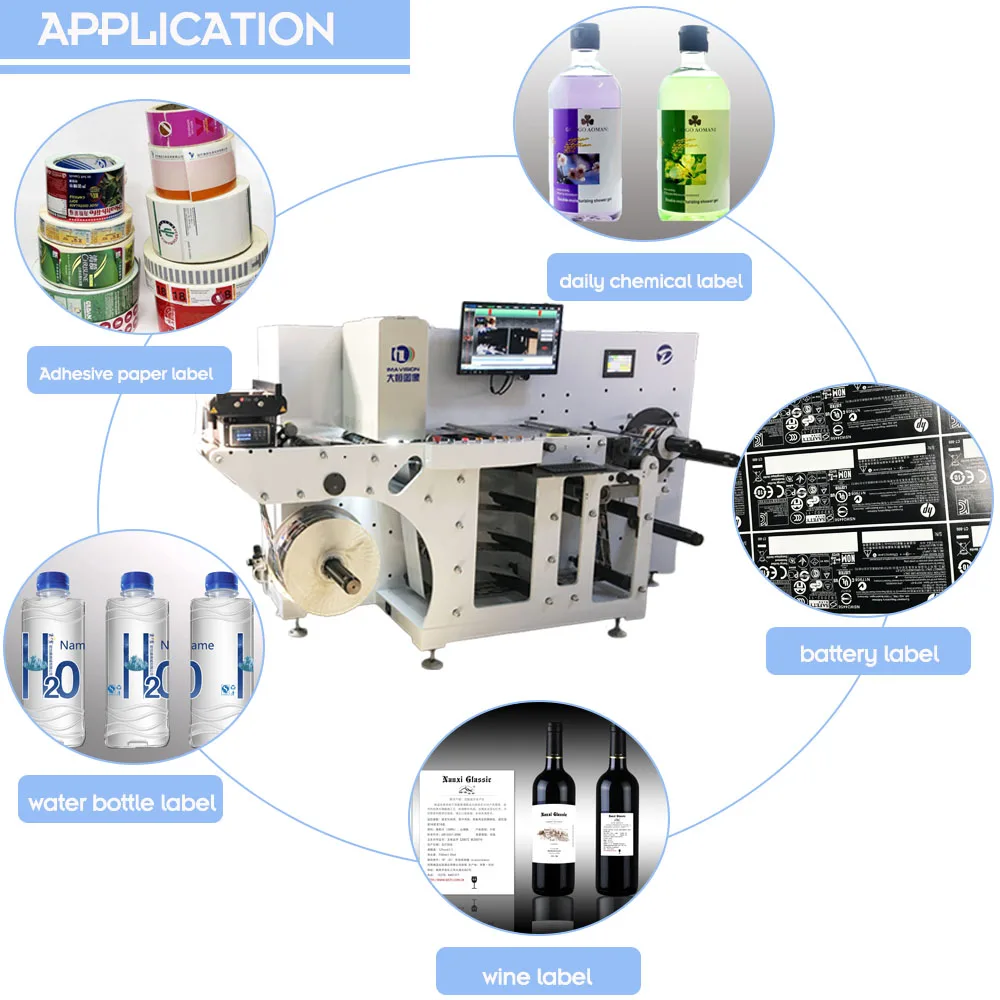 Daba DBJP-370 Camera Inspection Machine for Label Quality