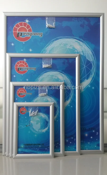 B2 Snap Edge Picture Frame B1 Aluminum Clip Poster Frame,Aluminum Frame ...