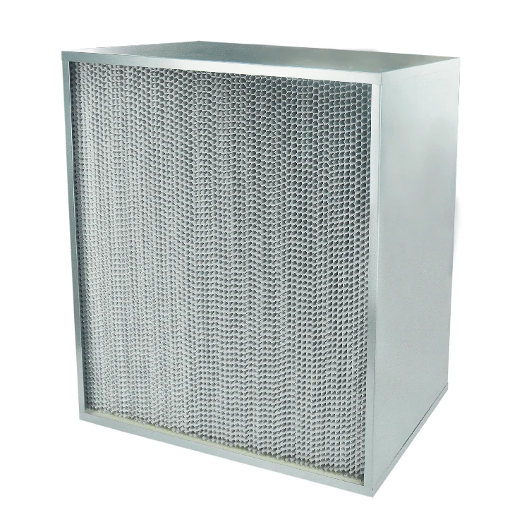 Industrial Air Dust Filtros Absolutos HEPA Filters H13 H14
