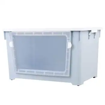 Plastic Side Open Storage Bins - Buy Side Open Stackable Plastic ...