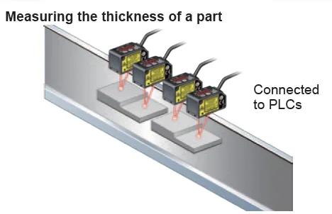 Ultra High-speed High-precision Compact Laser Displacement Sensors Hg ...