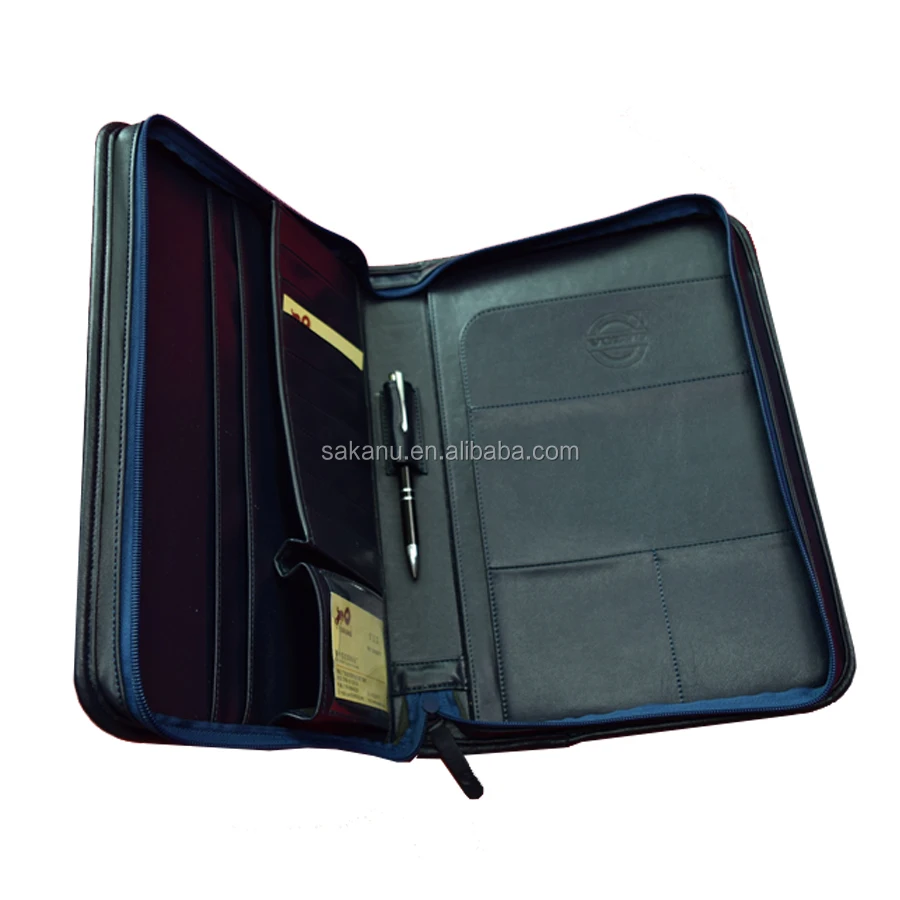 Promocional De Alta Calidad De La Pu Coche Documentos Carpeta De Cuero ...