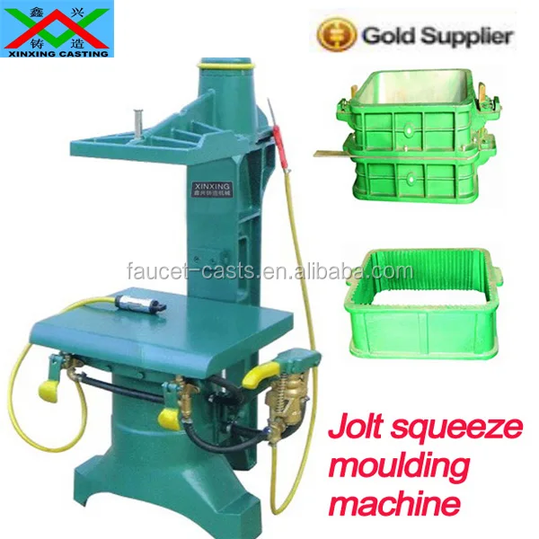Sand Casting Machines Jolt Squeeze Moulding Machine Metal Forming ...