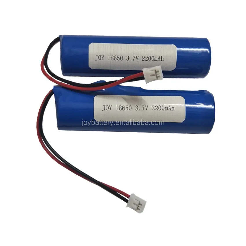 18650 3.7V 2200mah Li-Ion Battery Pack with PCB & JST PH2.0