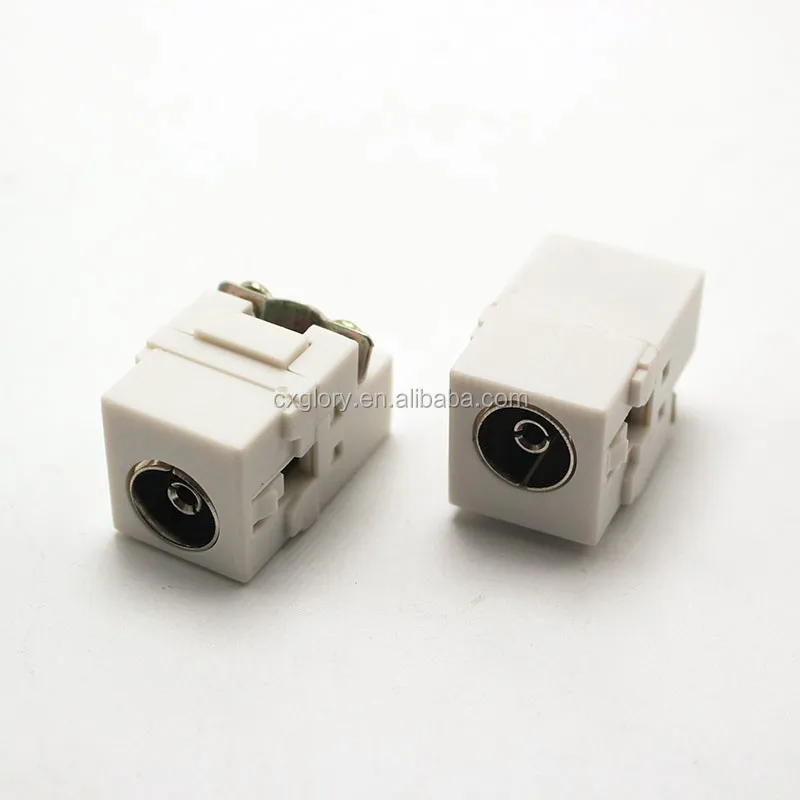 Amp Type Catv Keystone Jack Female Connector - Buy Coaxial Tv Keystone ...