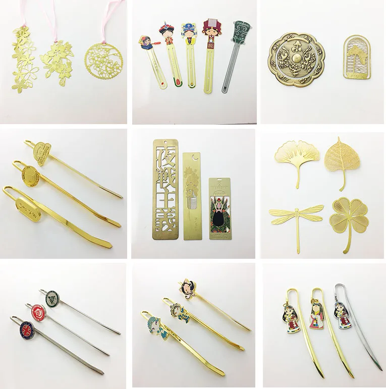 High Quality Laser Cutting Metal Bookmark - Custom Designs