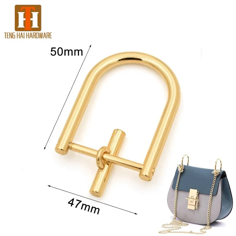 Bag Handle Hardware Metal Removable D Ring For Handbag - Buy Screw Ring ...