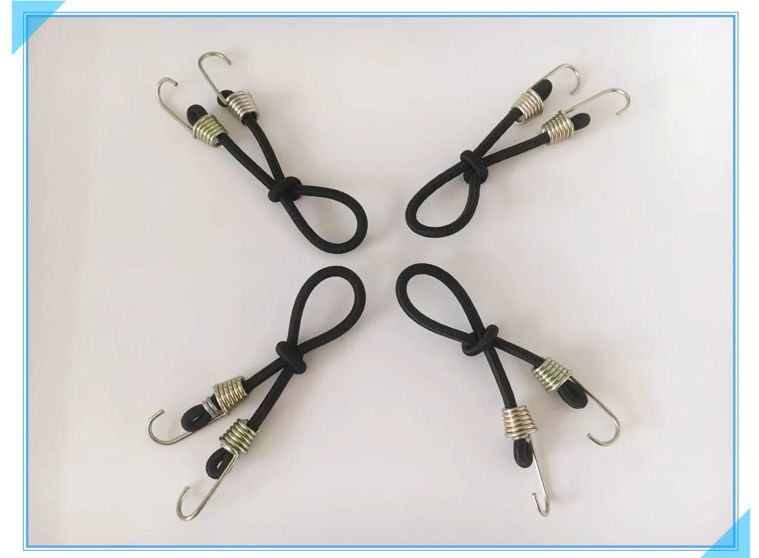 4mm Black Elastic Cord - High Tenacity Bungee Cord