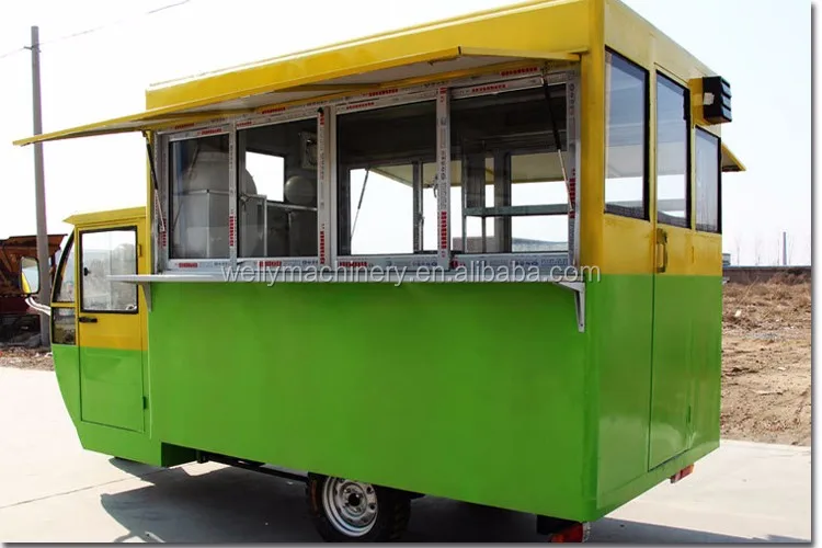 Hot Dog Cart/hamburger Motorcycle Food Cart - WELLY