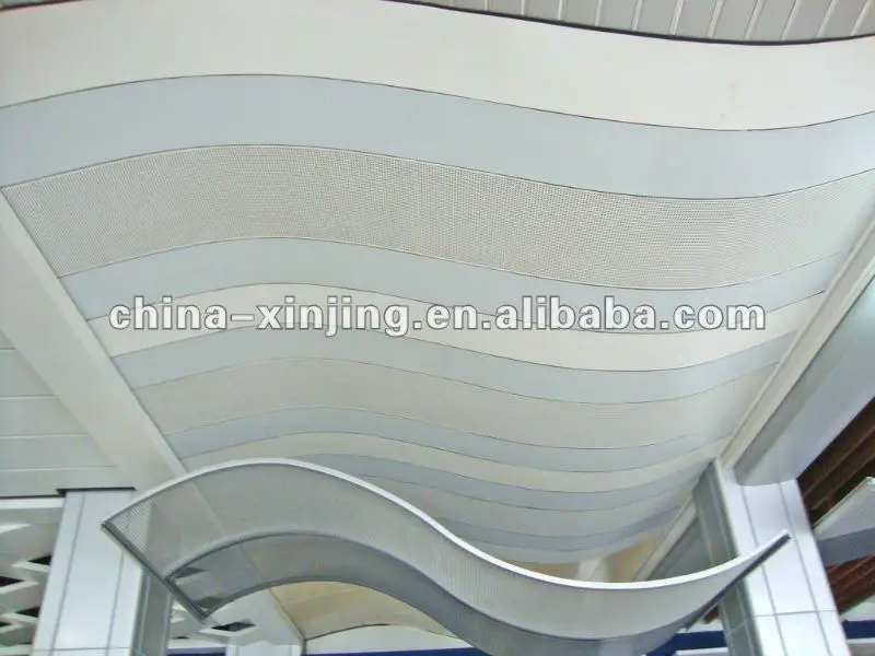 Aluminum Wave Ceiling Tile/metal Curve Ceiling - Buy Corrugated Metal ...