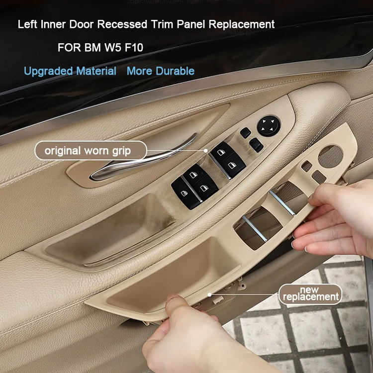BMW 5 Series Interior Door Pull Handle Armrest Trim