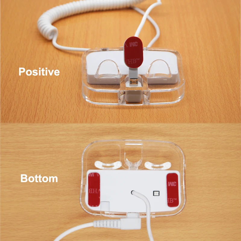 Universal Retail Display Stand Holder with Anti Theft Alarm