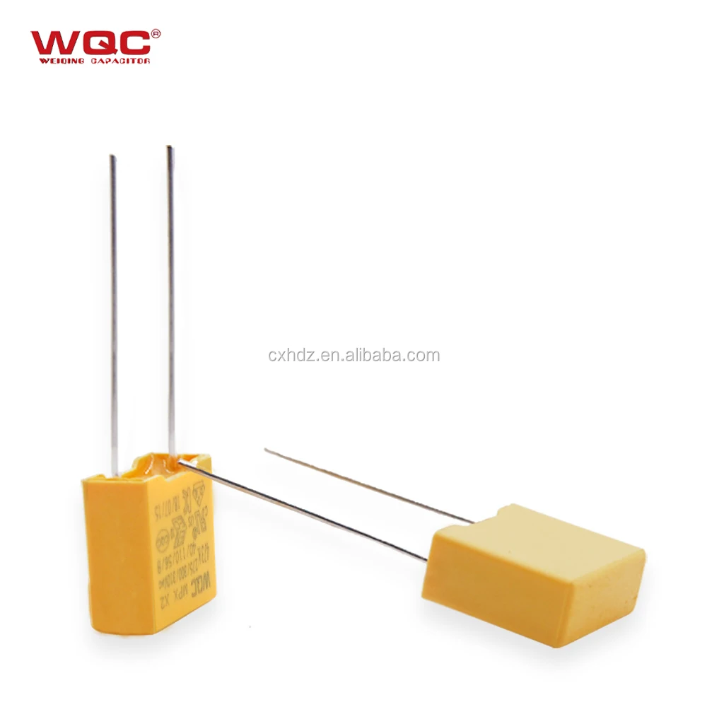 Free Sample X2 47nf 310vac Metallized Polyester Film Capacitor Pitch ...