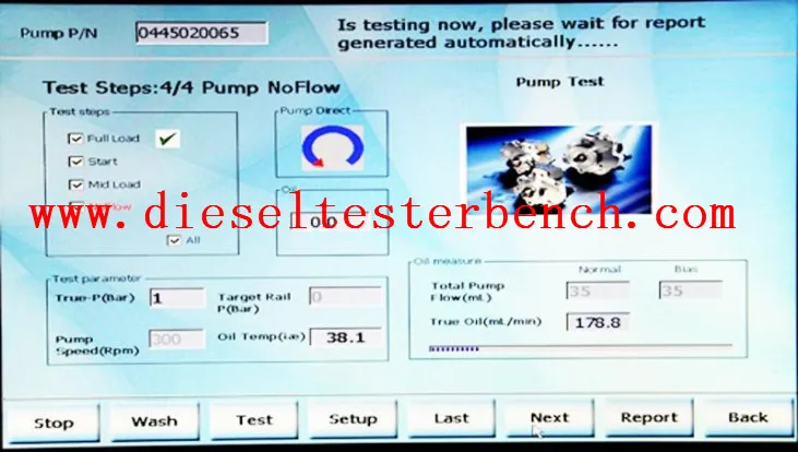 Diesel Test Bench Diesel Fuel Injector & Pump Test Calibration Machine ...