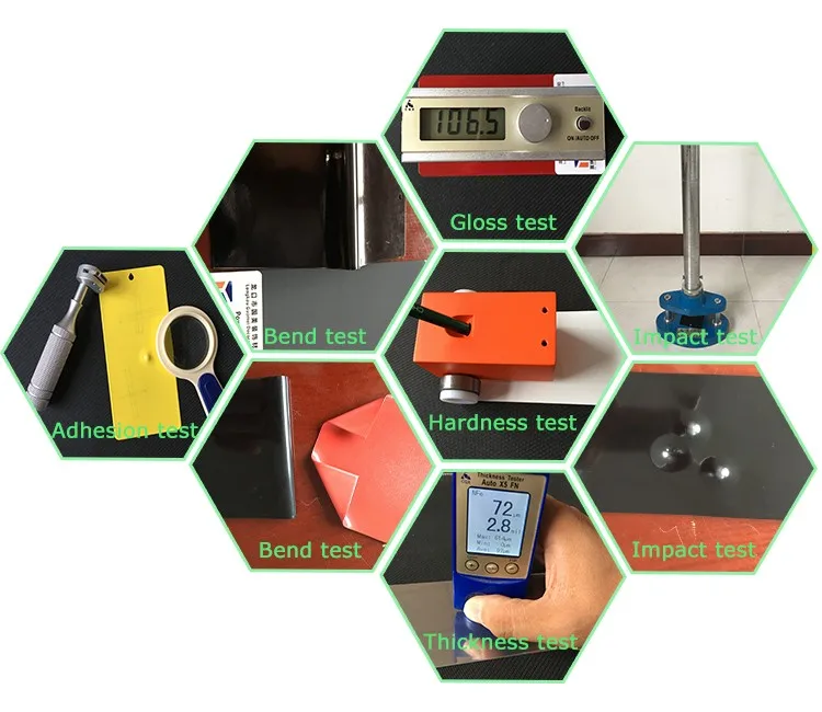 RAL 7024 High Gloss Graphite Grey Powder Coating for Radiator & Hardware