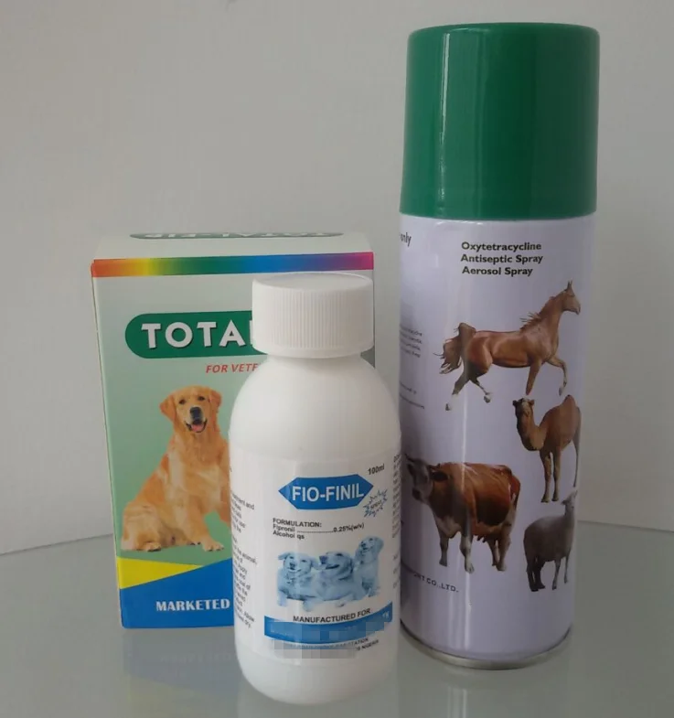 Veterinary Medical Supply Spray Fipronil 1% For Dogs And Cats - Buy ...