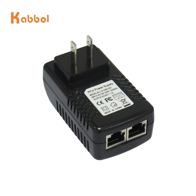 OEM Accepted AC/DC POE Injector - 12v, 24v, 48v Powerline POE Adapter