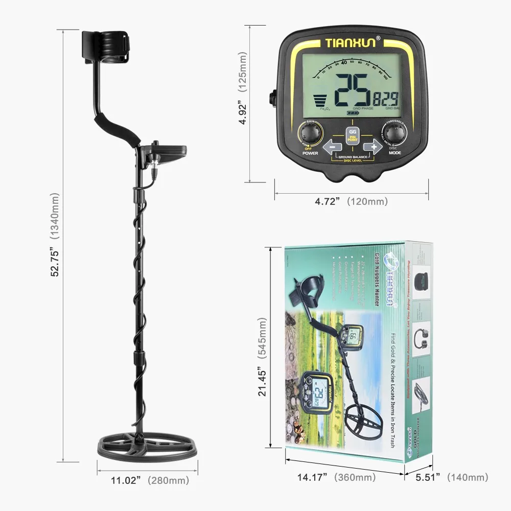 Tx-850 Deep Penetrating Gold Nugget Hunter Metal Detector