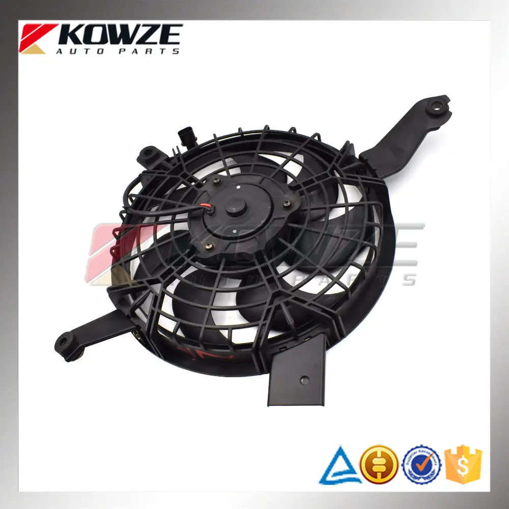 A / C Condenser Fan Motor & Shroud For Mitsubishi Pajero Montero V32 ...