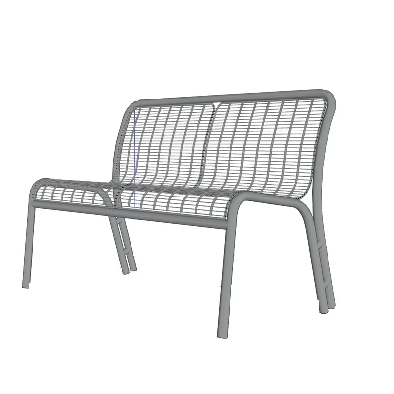 Modern Street Bench - Stylish Outdoor Seating Solution