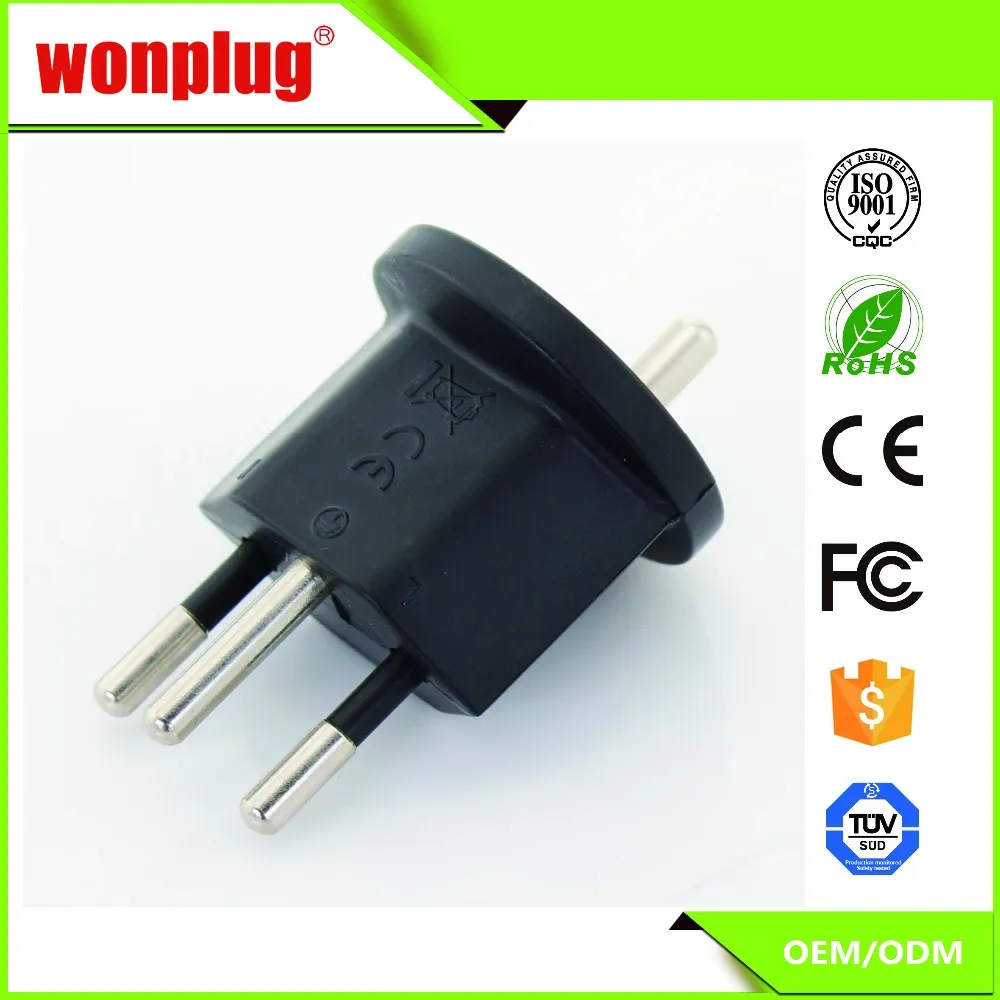 Schuko Socket Plug France Germany To Swiss Switzerland Adapter Plug ...