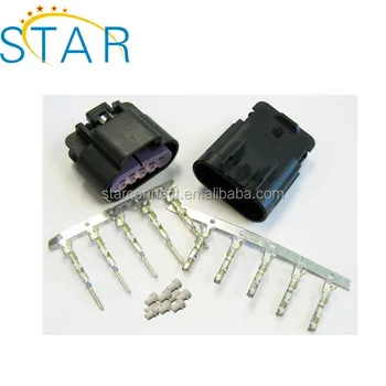 Automotive 5 Pin Male Female Car Electrical Connector 15326822 Types ...