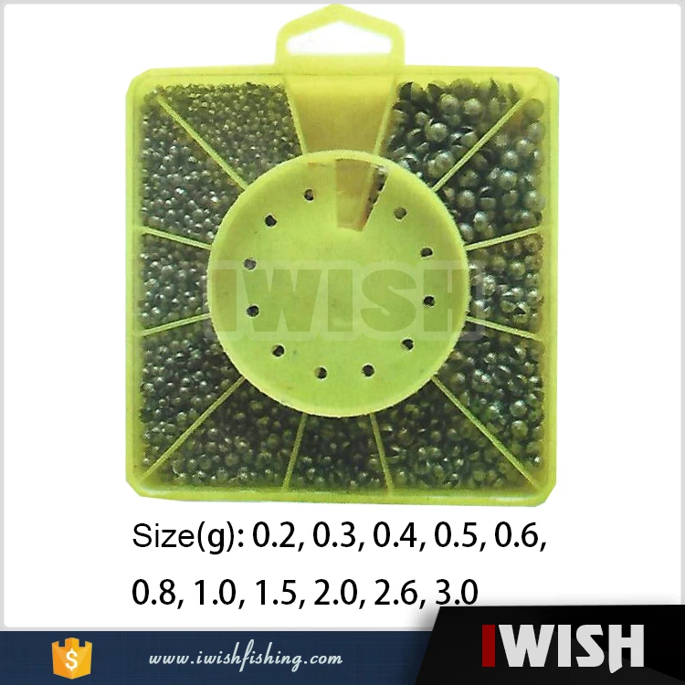 Fishing Cheap Price Different Round or Olive Shapes Split Shot Molds ...