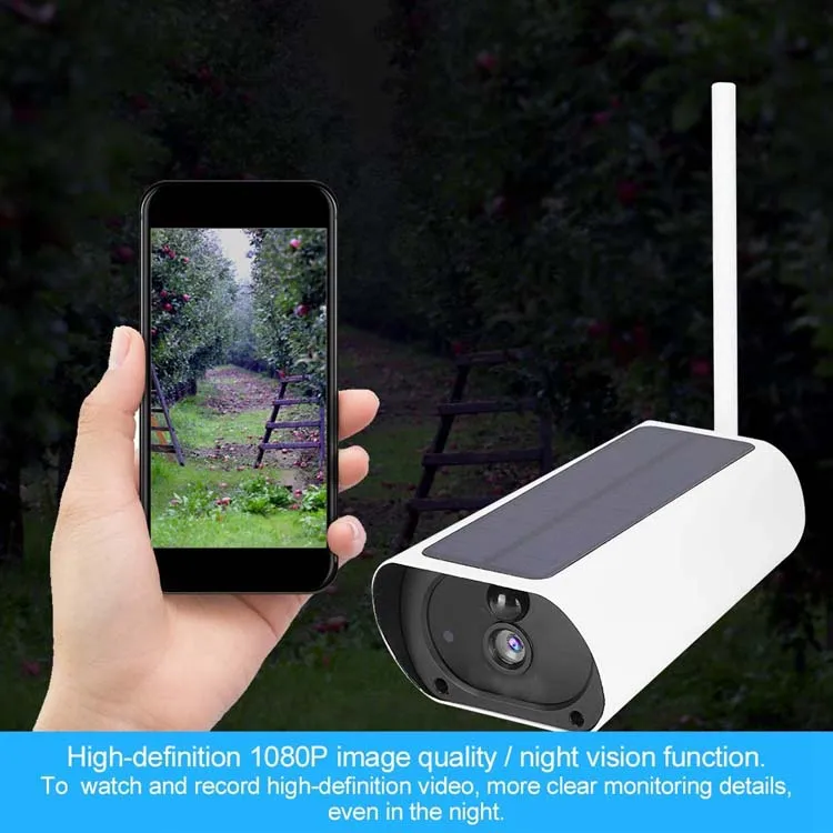 Battery And Solar Powered Wireless Ip Camera 4g Sim Card Outdoor ...