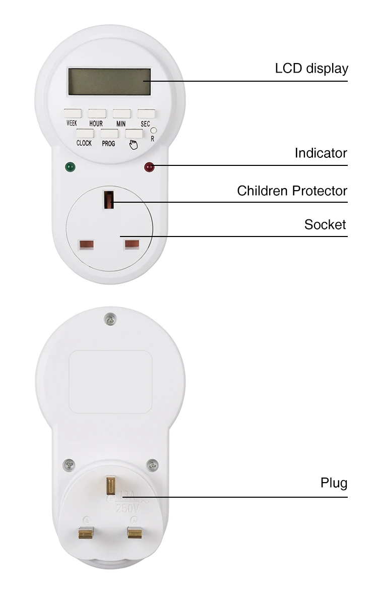 BND-50/SE36A Weekly Digital Timer - Precise Timing Solutions