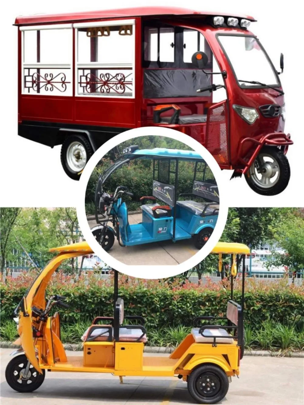 Chang Li Hydraulic Electric Tricycle - Efficient Cargo