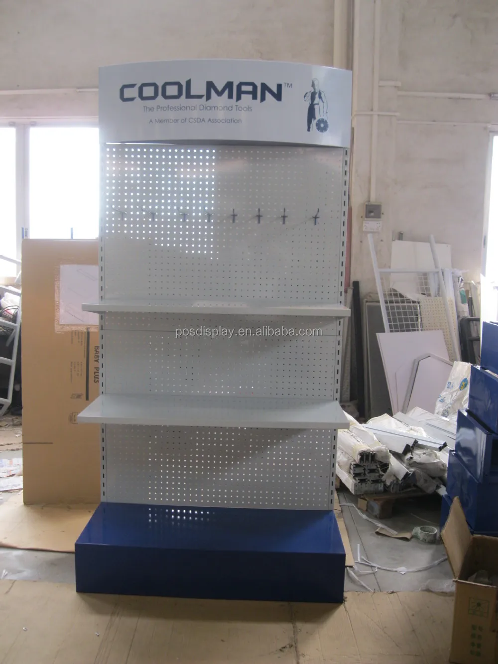 Metal Display Stand for Bosch Power Tools - Durable & Stylish