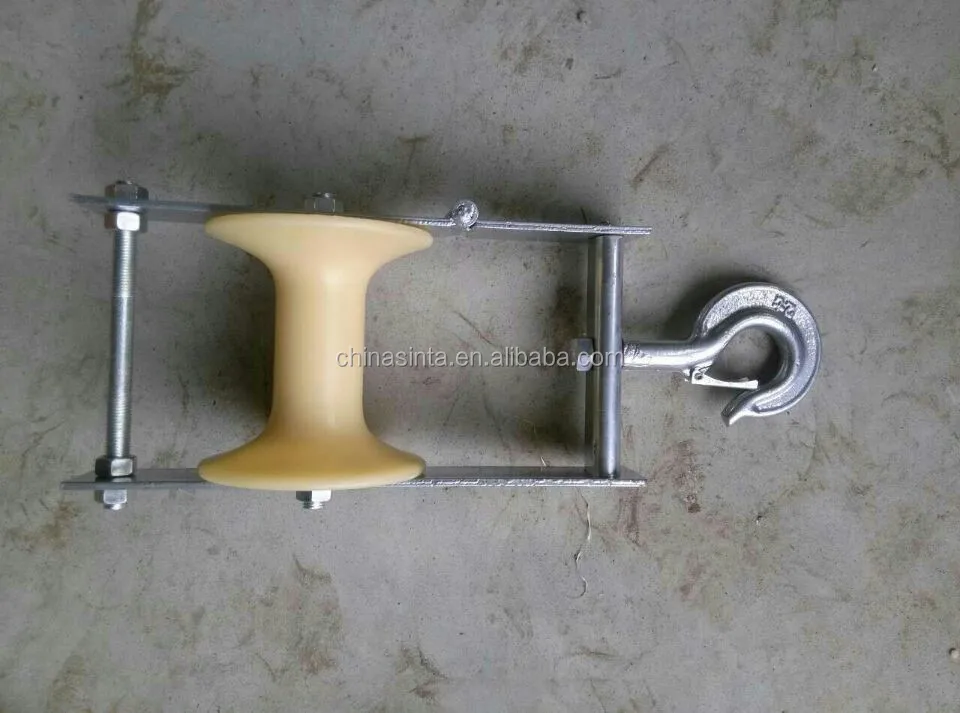 Direct Factory Price Hot Sale Promotion Hanging Cable Roller With Hook ...
