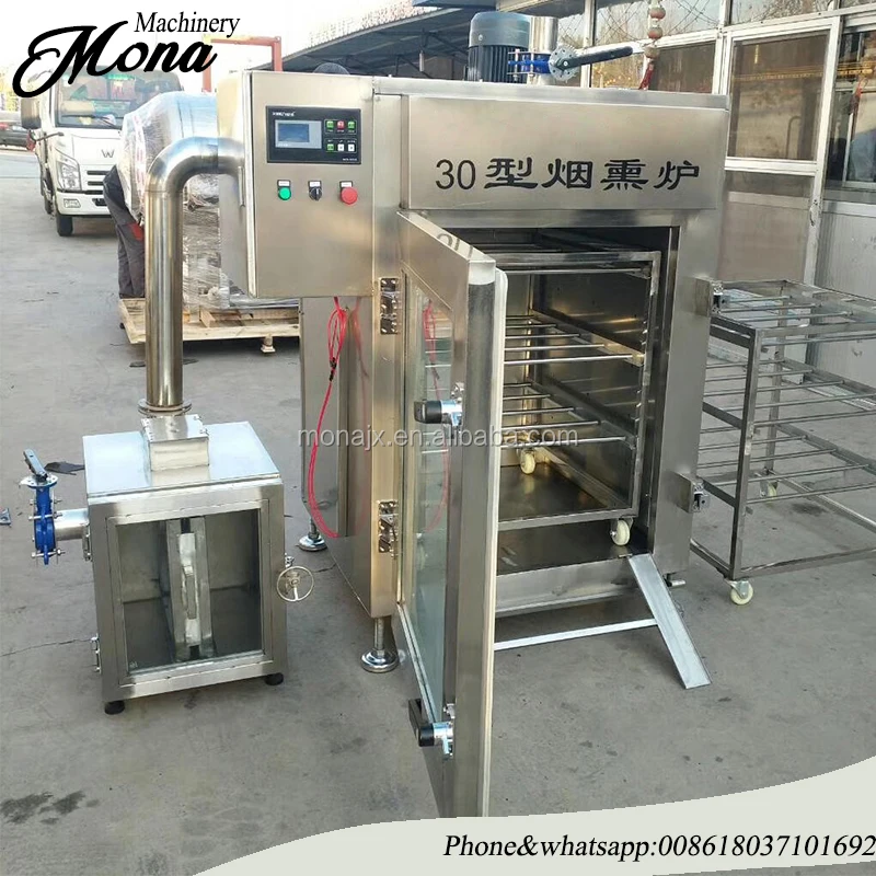 Mn500 Industrial Turkey Smoking Machine Sausage Cooking Heating Oven ...