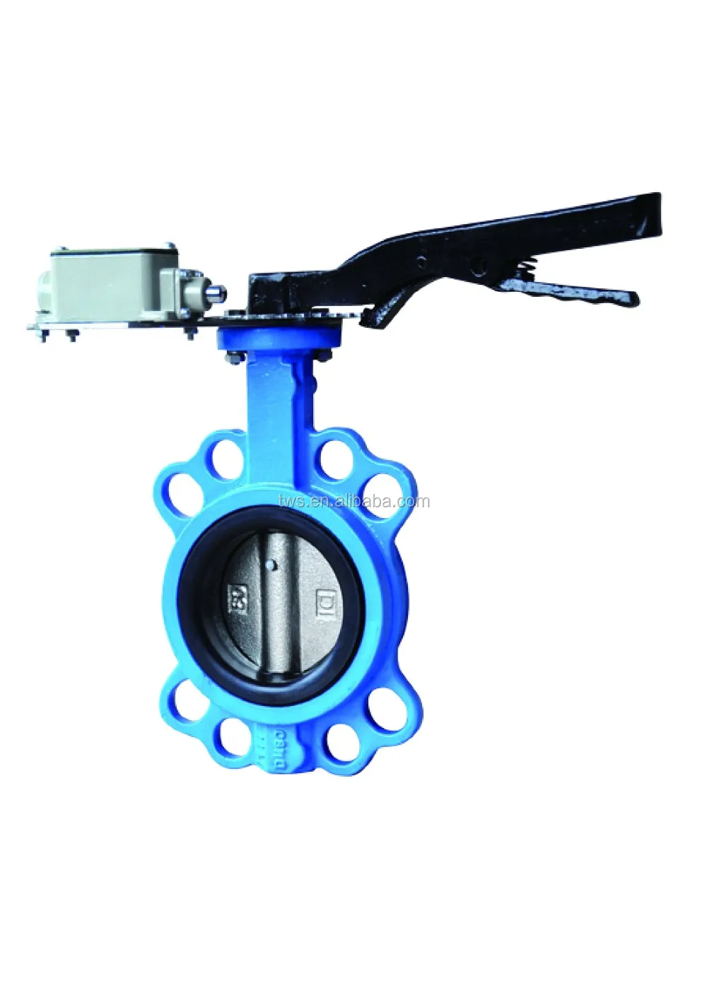 Wafer Type Butterfly Valve With Limit Switch - Buy Butterfly Valve ...