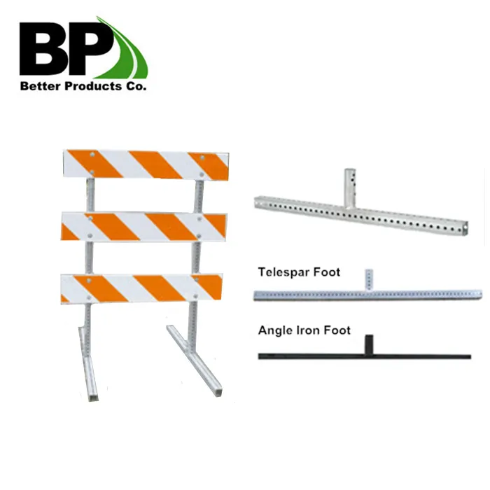 Traffic Road Safety Perforated Steel Square Sign Tubing Post Telespar ...