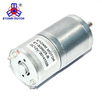 25mm Small Slow Rotating Motor Electric Valve 12v Dc Gears Motor - Buy ...