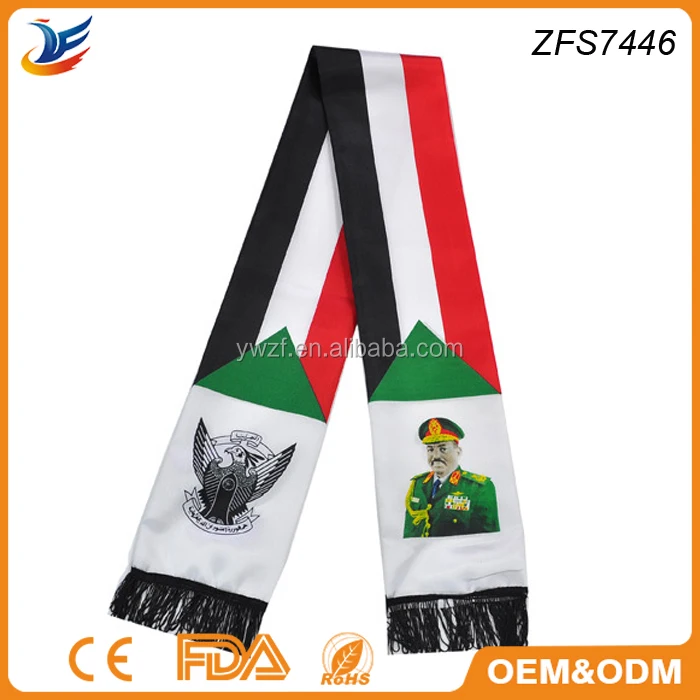 Custom New Design Digital Printing 100% Velvet Uae Flag Scarf - Buy Uae ...