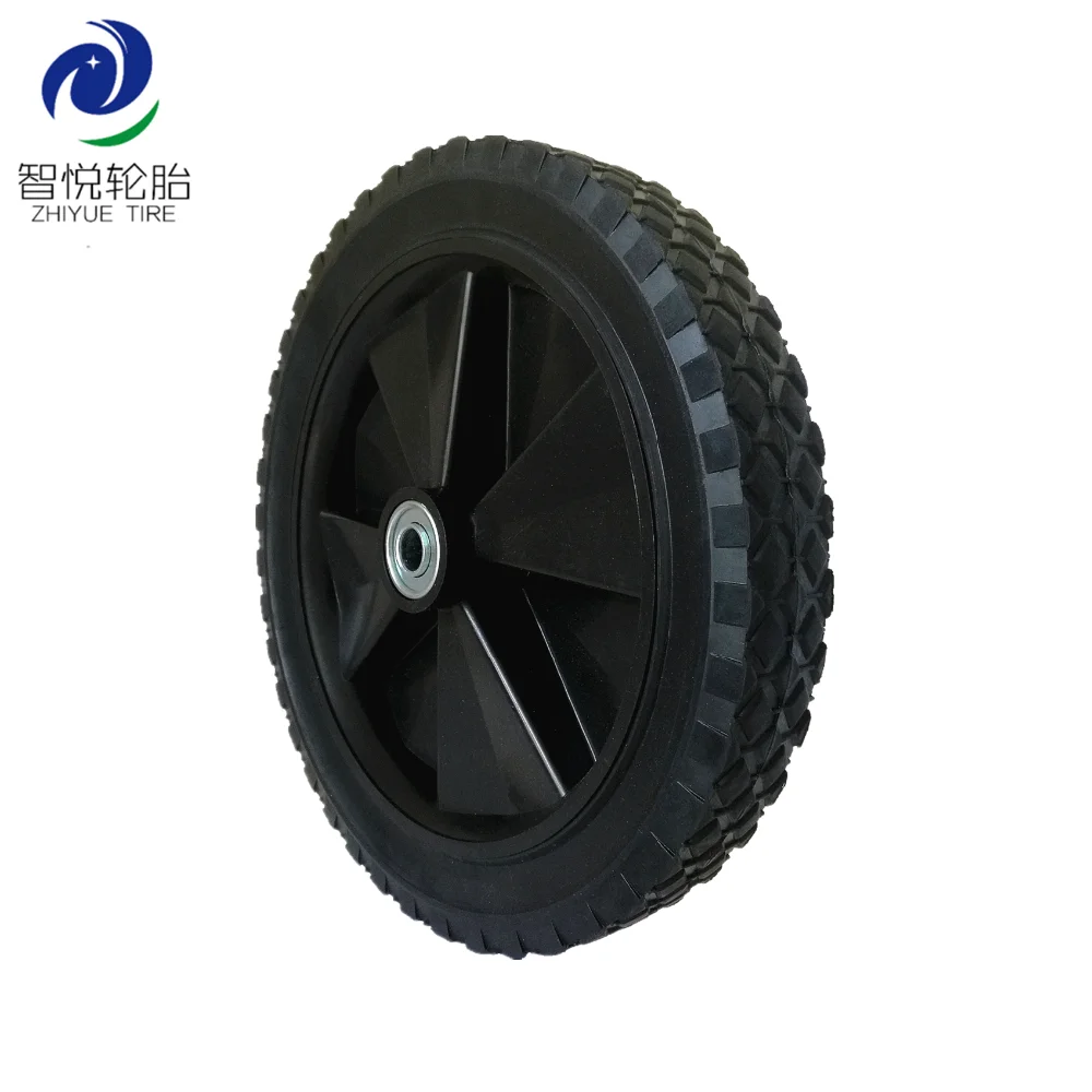 Solid Rubber Tires 12 Inch Solid Rubber Plastic Wheel For Pressure ...