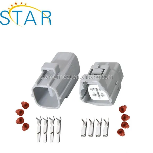 4 Pin Female Automotive Wire Connector Housing Plug For Toyota 90980 ...