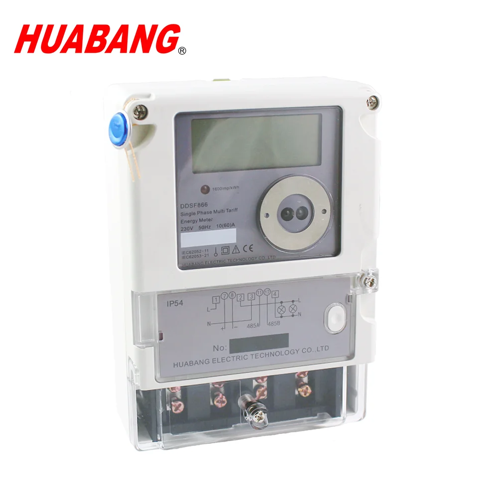 Pc Glass Fiber Meter Case Tough Long Life Single Phase Near Infrared ...