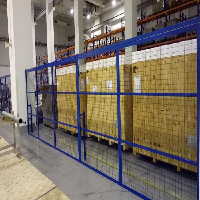 Warehouse Separation Frame - Welded Wire Mesh Fencing