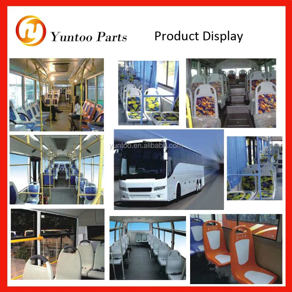 Public Bus Reclining Passenger Seat Luxury Coach Bus Seats With Armrest ...