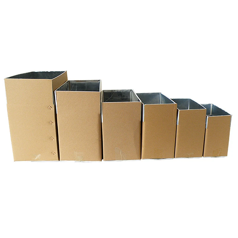 Fresh Food Packing Box Insulated Carton/aluminum Foil Foam Folding Foam ...