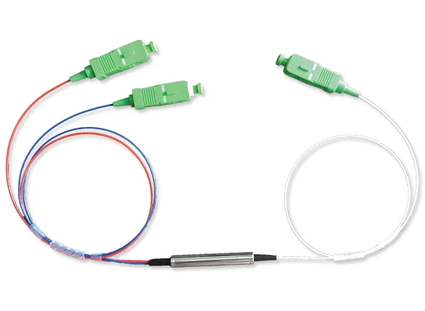 Optical Fiber 1x2 FWDM - 1310 1490 1550nm Coupler for FTTH