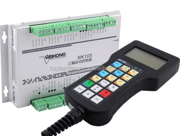 Weihong 3 Mano Eje Controlador Nk105 Para La Máquina De Madera Del ...