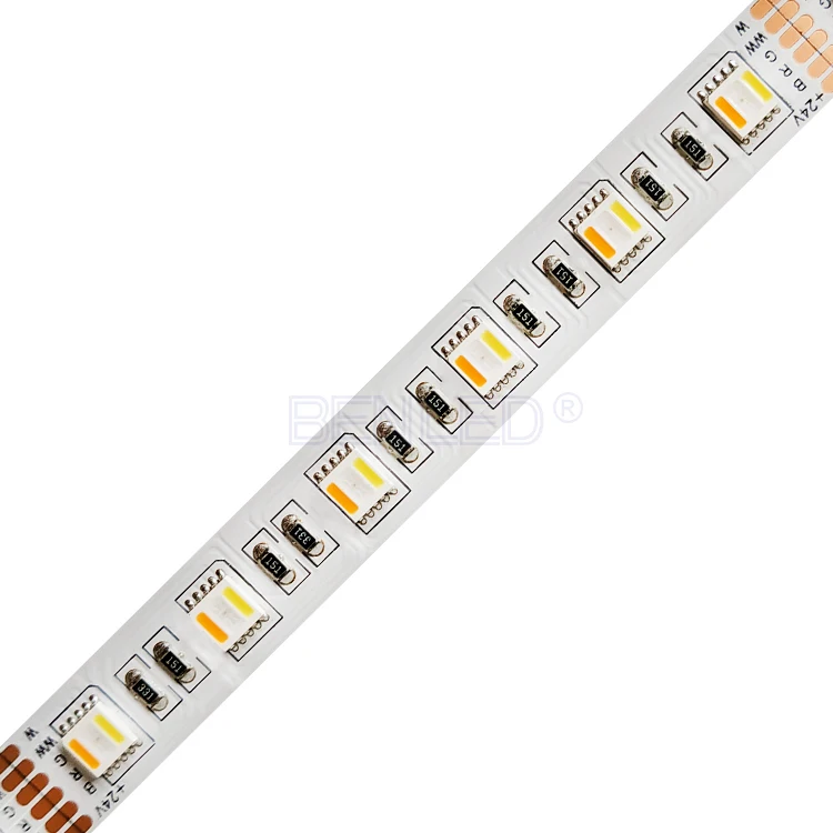 5050 RGBW LED Strip Light - 5 Colors in 1 Waterproof Flex