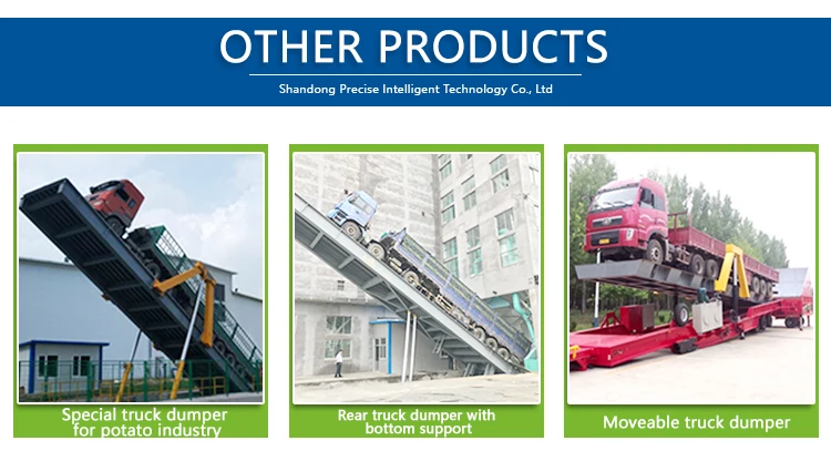 Hydraulic Truck Dumper Unloading Platform 100t - Buy Hydraulic Tilting,Hydraulic Truck Tilter ...