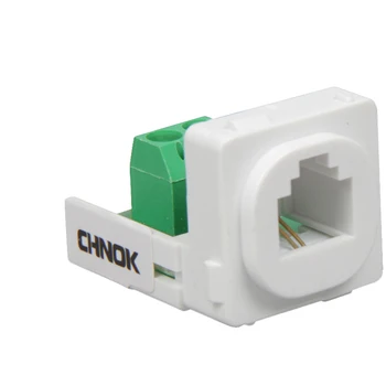 Rj11 Keystone Jack Rj11 Telephone Jack Cat3 Rj11 Connector - Buy ...