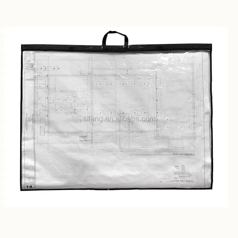 Foldable Waterproof Plans Shield Blueprint Carrier Map Case Map Shield ...