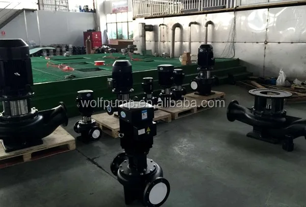 Td Series Single Stage Vertical Circulation Inline Pump - Buy Vertical ...